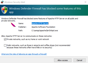 Install and Configure Xampp on Windows Server Guide