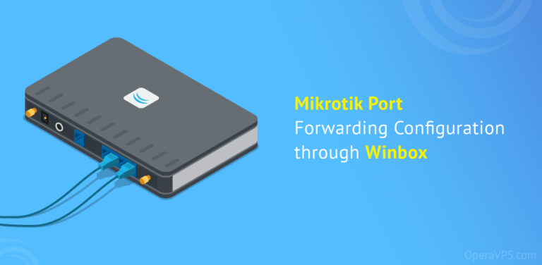 Configuring MikroTik port forwarding through Winbox