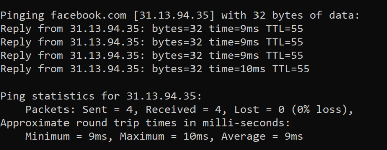 Pinging IP Address in OSs [Linux, Windows, macOS, iOS]
