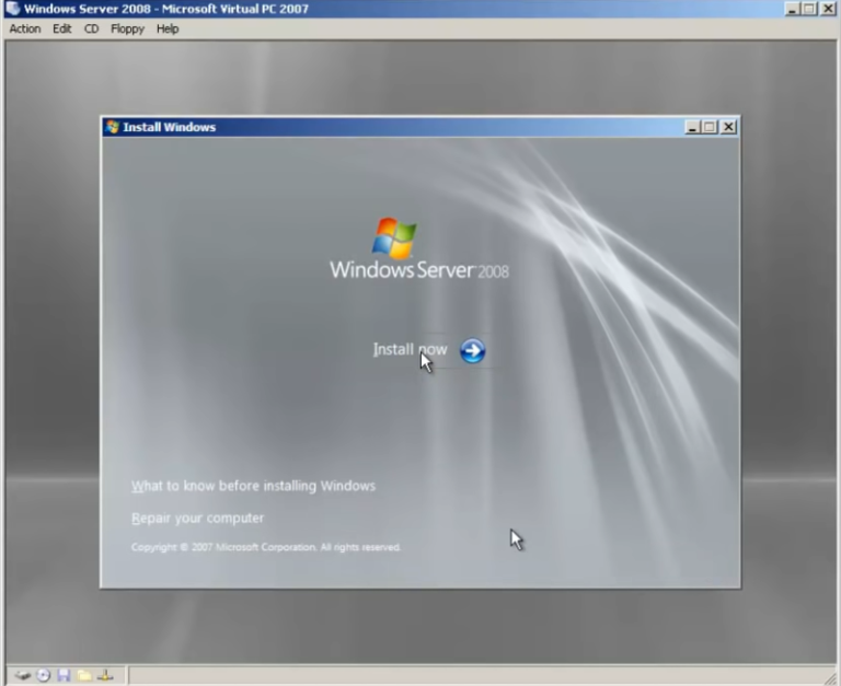 Easiest Way to Install Windows Server 2008 and 2008 R2