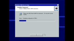 Microsoft Windows 2000 Server Installation Tutorial