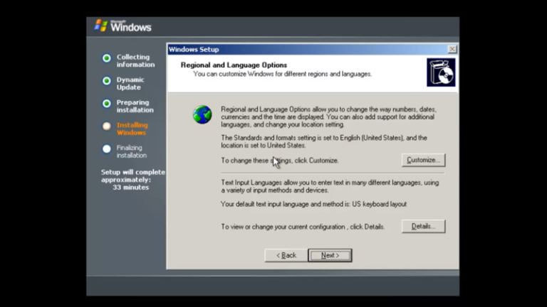 Install Microsoft Windows Server 2003 Guide