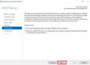 Visual Guide to Configuring DHCP Server in Windows Server