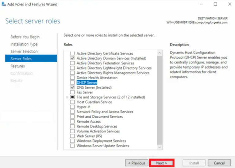 Visual Guide To Configuring Dhcp Server In Windows Server