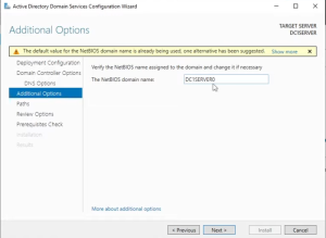 Setup Active Directory Domain Services for Businesses