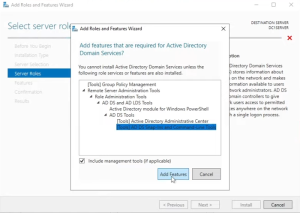 Setup Active Directory Domain Services for Businesses