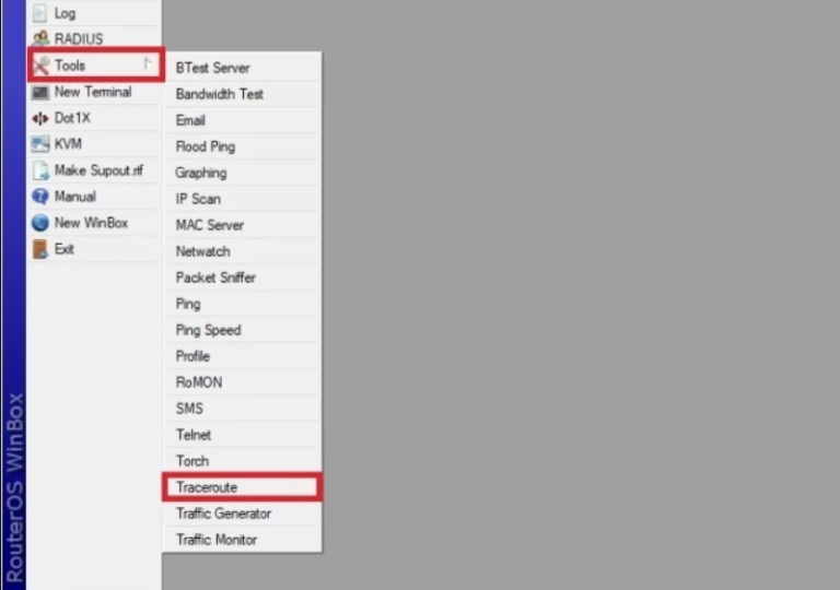 Mikrotik Traceroute Command - Fix Network Issues