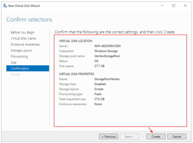 Configuring Storage Spaces in Windows Server Guide