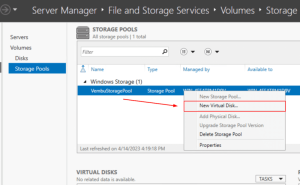 Configuring Storage Spaces in Windows Server Guide