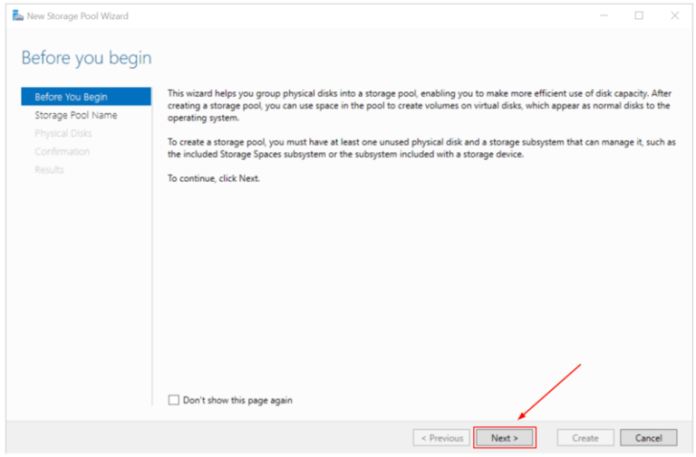 Configuring Storage Spaces in Windows Server Guide