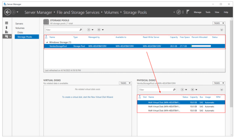 Configuring Storage Spaces in Windows Server Guide