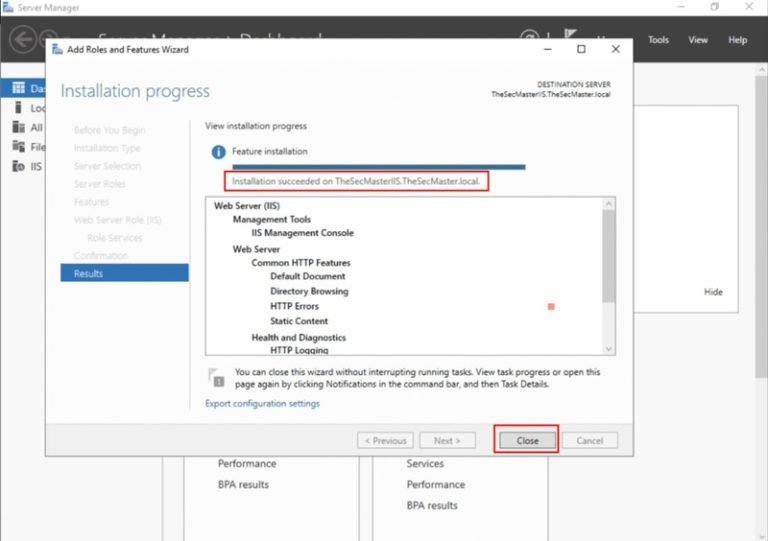 Install IIS in Windows Server with Easy Steps