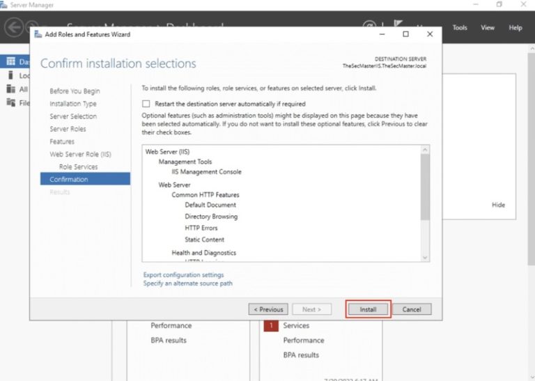Step By Step Process To Install Iis In Windows Server