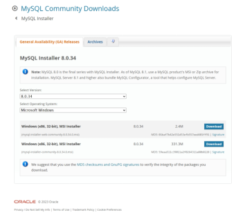 Install MySQL on Windows Server Step by Step Guide