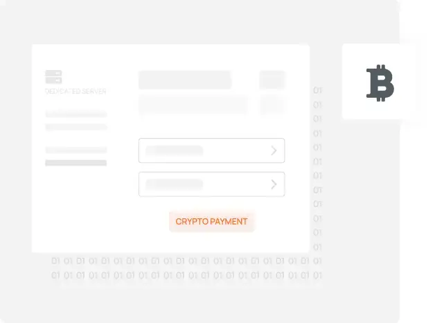 Buy Dedicated Server with Bitcoin & USDT Payments